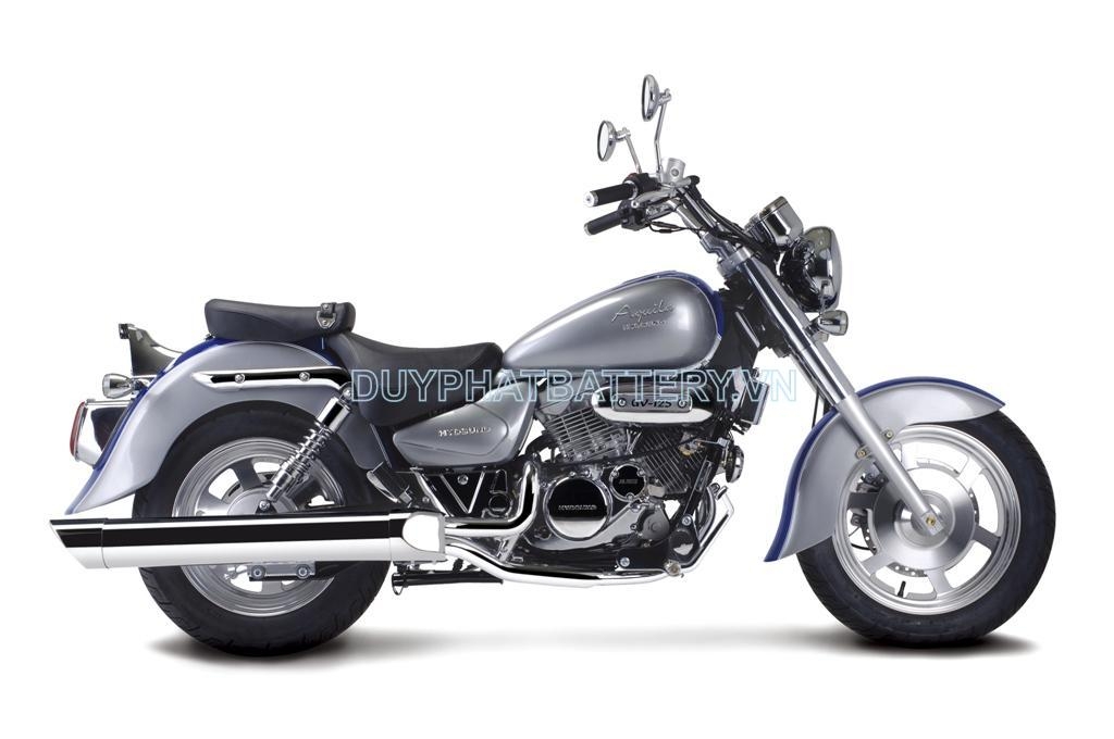 Bình ắc quy xe Hyosung GV 125 C Aquila chính hãng