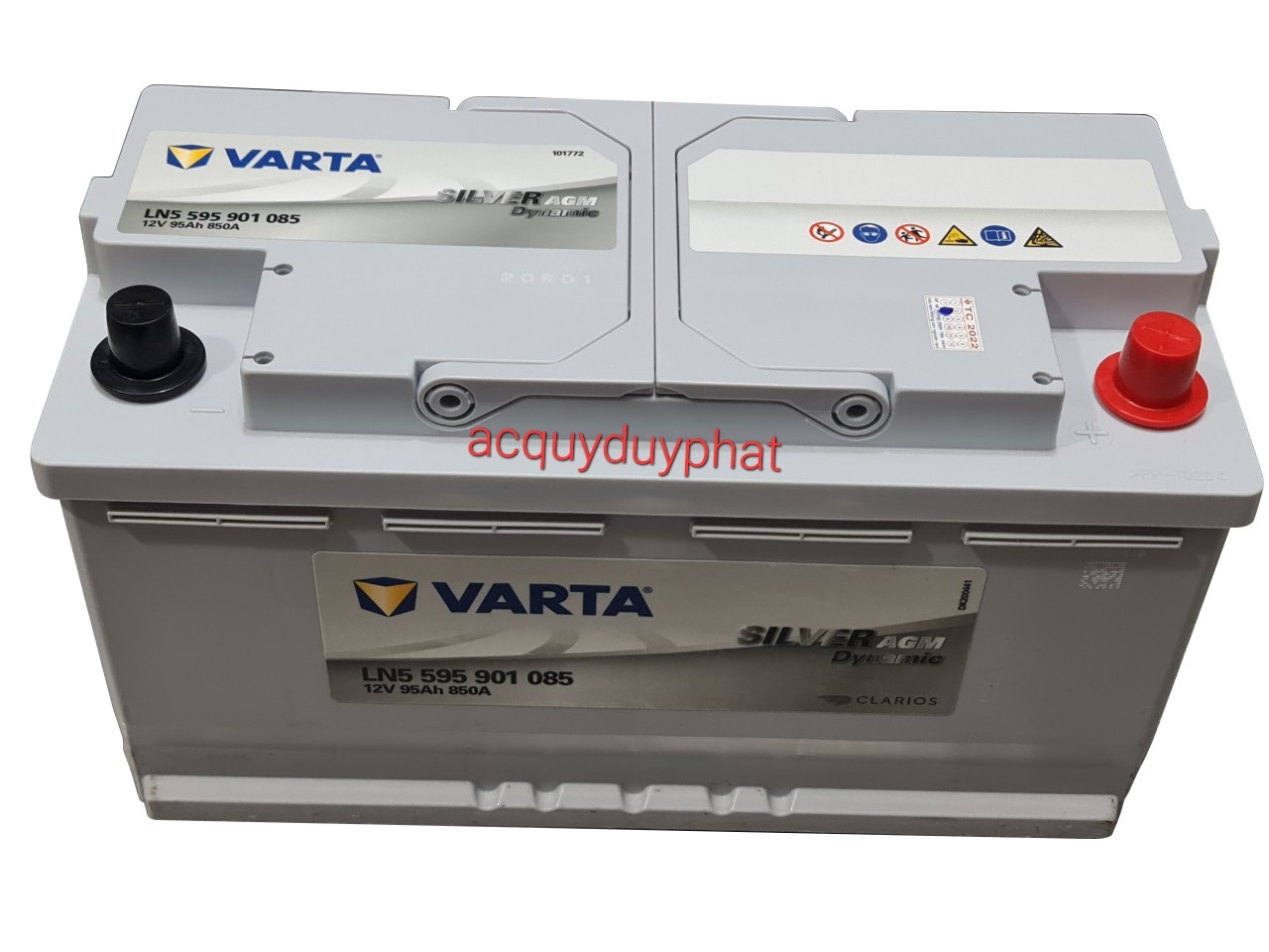 Giá Bình ắc quy VARTA AGM LN5 595901085 12V 95AH CCA 850A