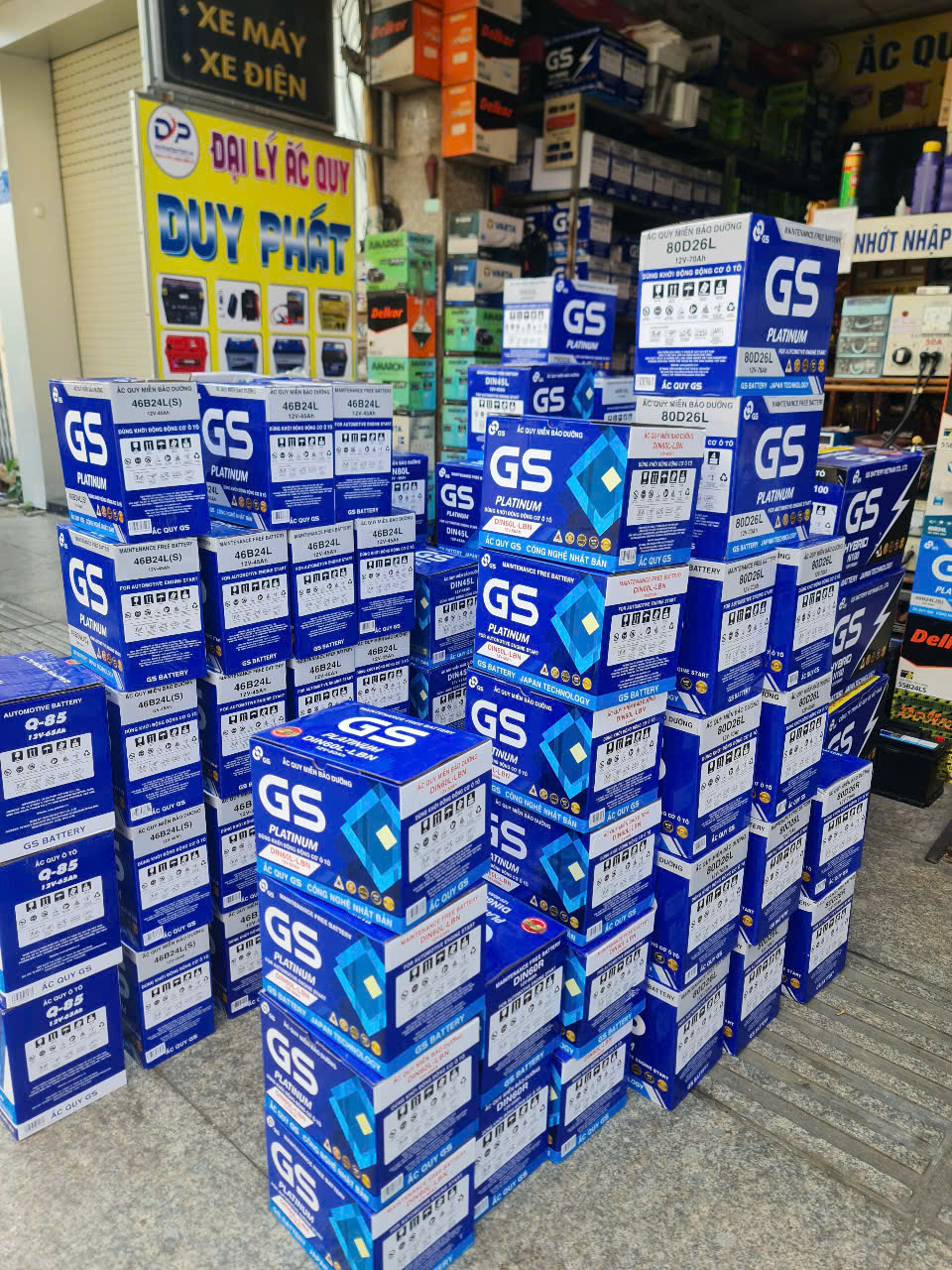 Đại lý ắc quy GS Cần Thơ – Sản phẩm chính hãng, giá tốt
